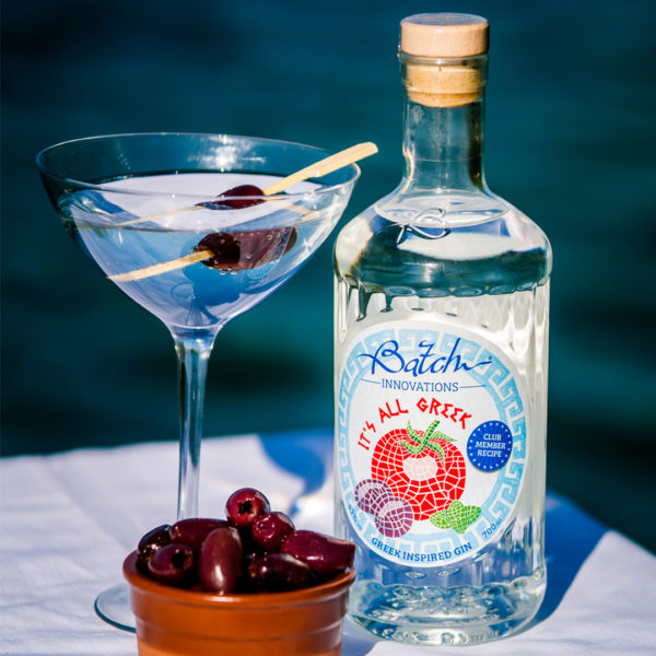 Mediterranean Martini with Greek inspired gin - Batch Distillery