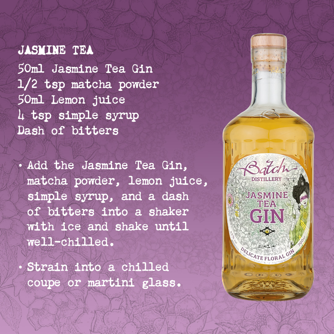Jasmine Tea Gin - Batch Distillery